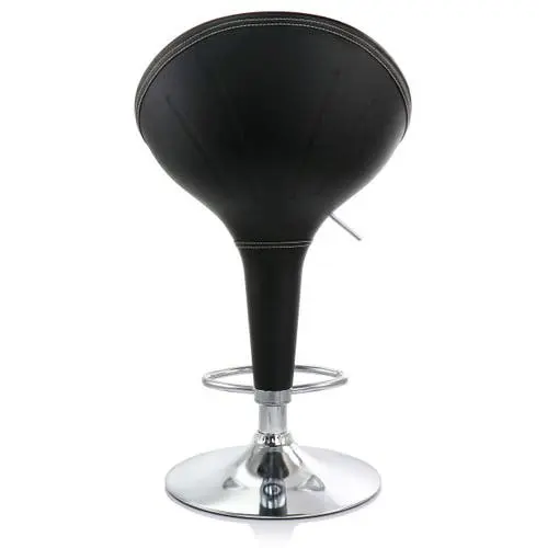 ELAMA 2 Piece Adjustable Plastic Bar Stool