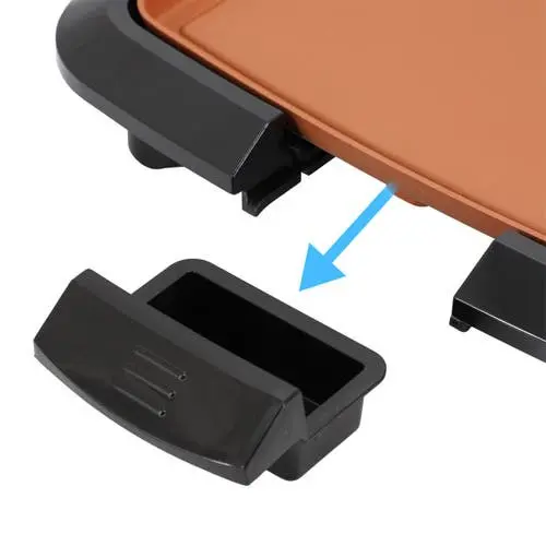 MEGACHEF 10.63 Inch Electric Grill With Copper Coating