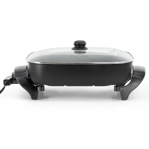 MEGACHEF 14.96 Inch Electric Fry Pan With Non-stick Coating