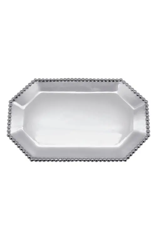 MARIPOSA Small Pearled Platter