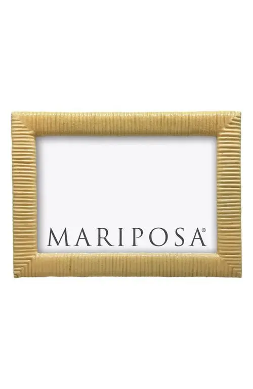MARIPOSA Woven Texture 4 X 6-inch Picture Frame