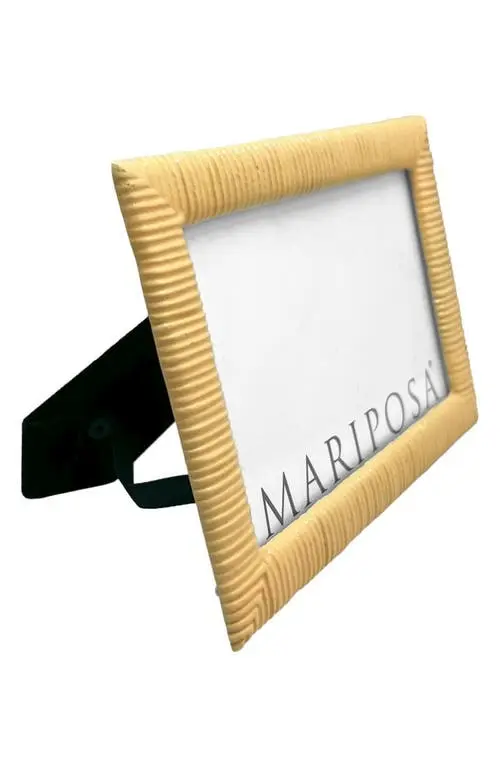 MARIPOSA Woven Texture 4 X 6-inch Picture Frame
