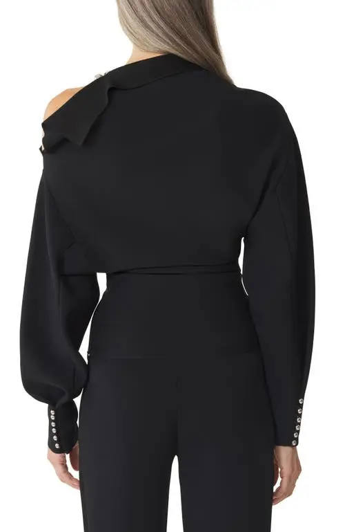 LANVIN Viscose Blend Sweater - Black