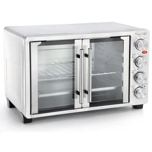 MEGACHEF 31.7 Quart French Door Multi-function Electric Toaster Oven