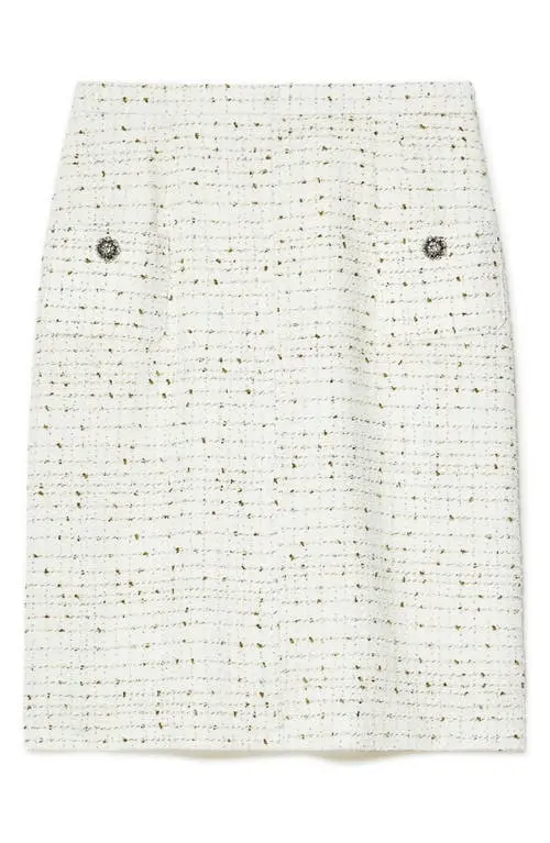 Marina Rinaldi Bouclé Midi Skirt