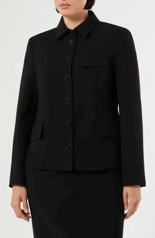 Marina Rinaldi Pocket Detail Cady Jacket
