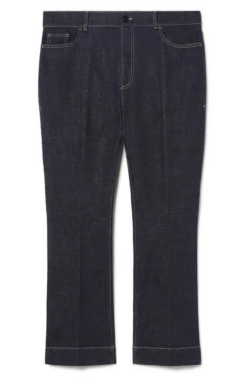 Marina Rinaldi Flared Cropped Jeans