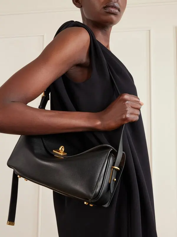 Balenciaga Paris Vii Leather Shoulder Bag