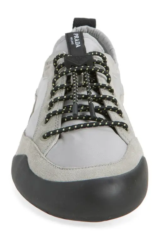 Prada Mixed Media Low Top Sneaker