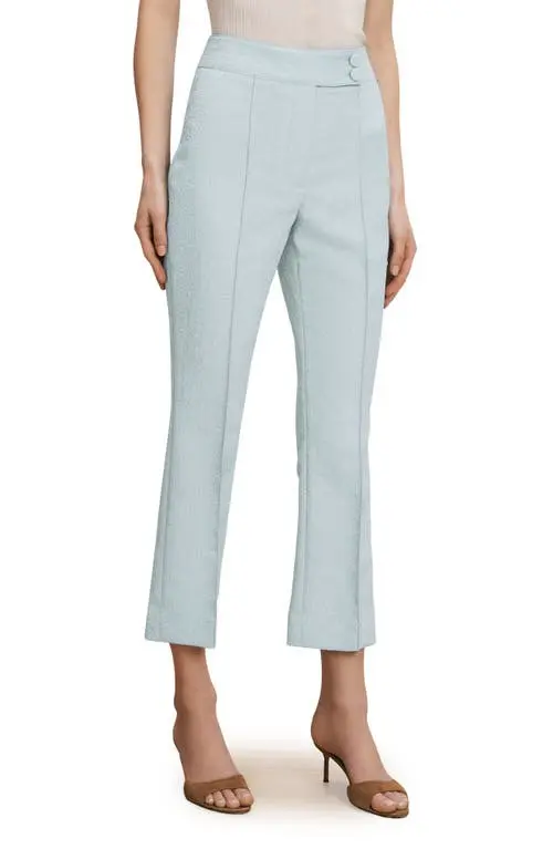 Veronica Beard Dell Pintuck Crop Pants
