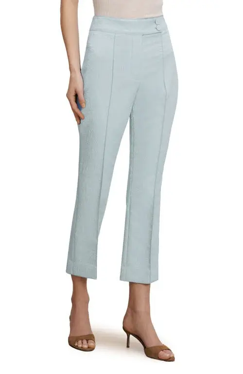 Veronica Beard Dell Pintuck Crop Pants