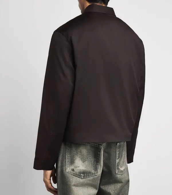 Our Legacy Virgin Wool Zip-up Jacket - Green