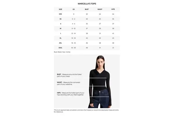 MARCELLA Eloise Sheer Turtleneck Top - Black