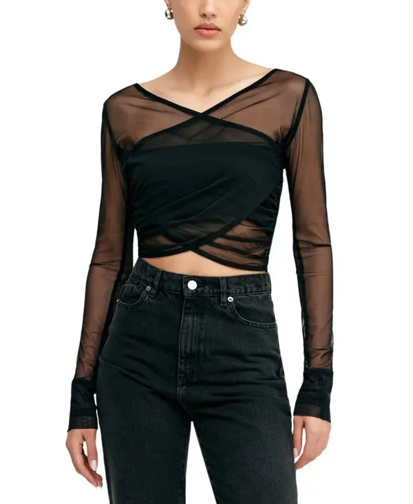 MARCELLA Britney Mesh Bolero Jacket