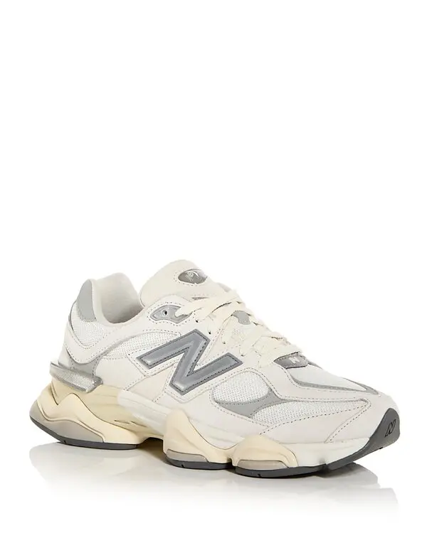 NEW BALANCE 9060 Low Top Sneakers - Grey/ivory