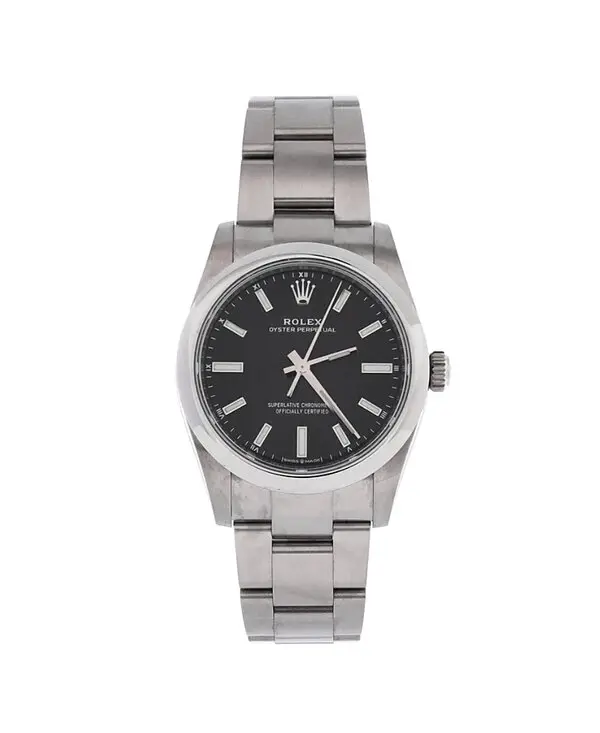 ROLEX Oyster Perpetual Automatic Watch - Dial Color: Black