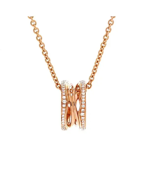 BVLGARI B.zero1 Zaha Hadid Pendant Necklace - Pink