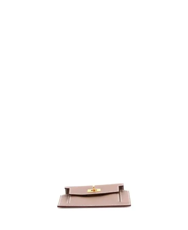 HERMES Kelly Pocket Compact Wallet Epsom