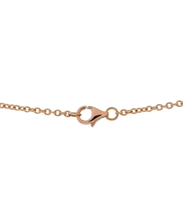 CARTIER Love Interlocking Necklace 18k Rose Gold, 17.25