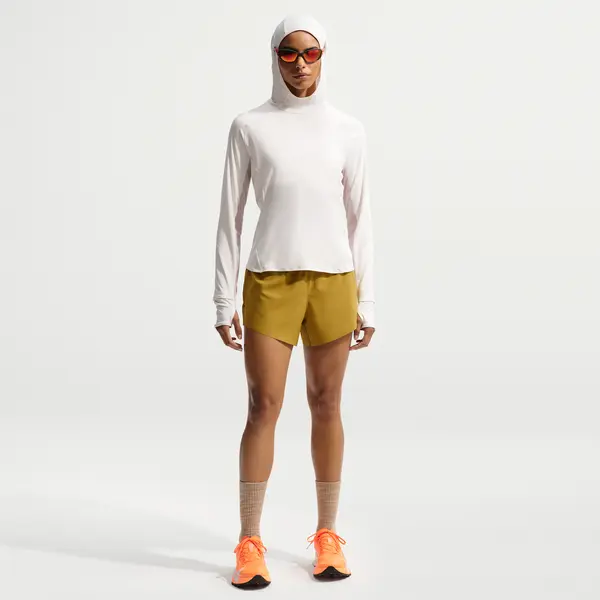 Nike Dri-fit Mid-rise Brief-lined Trail Running Shorts - Green