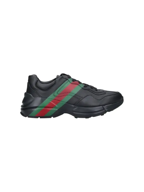 Gucci Rhyton Sneakers - Black