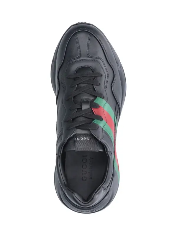 Gucci Rhyton Sneakers - Black