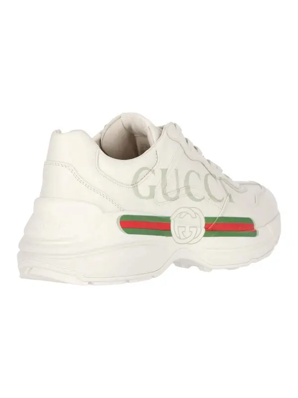 Gucci Rhyton Sneakers - White