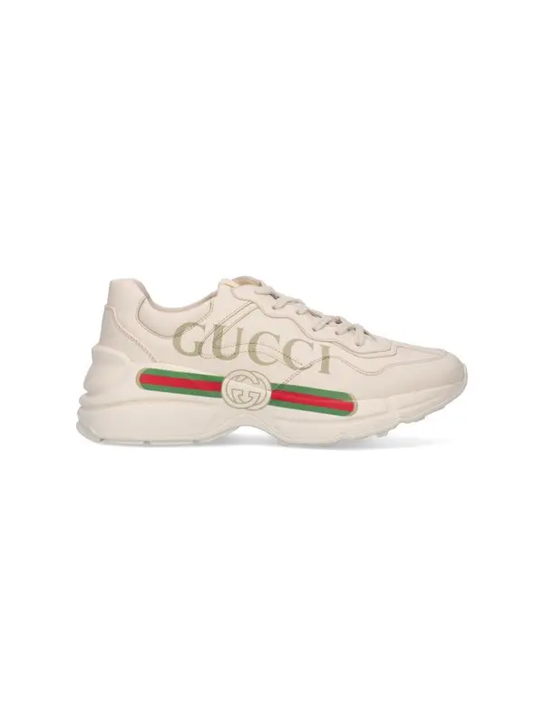 Gucci Rhyton Sneakers - White