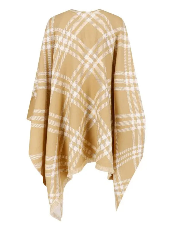 Burberry Reversible Check Cape