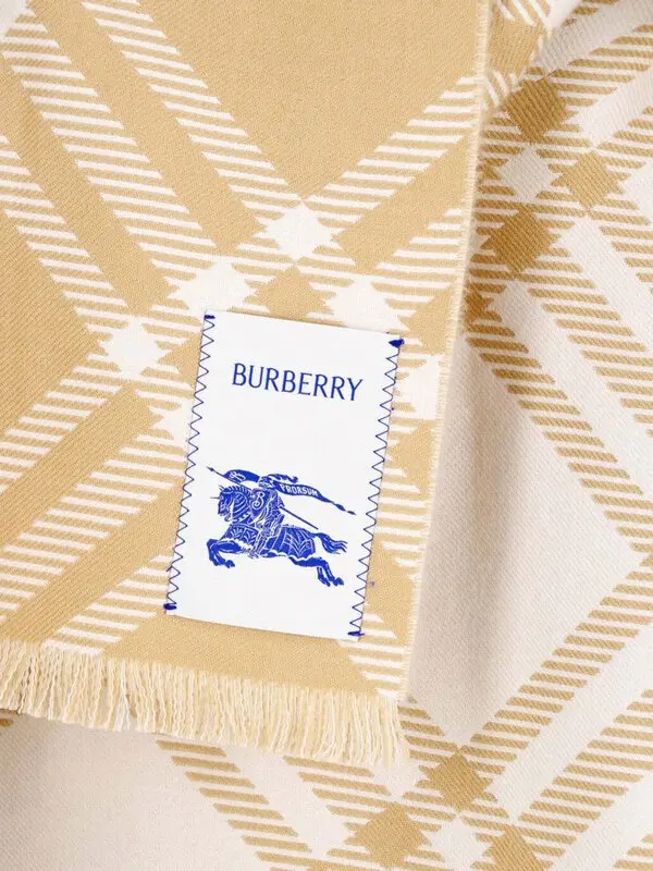 Burberry Reversible Check Cape