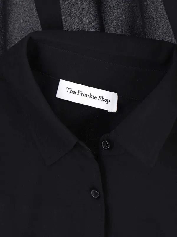 THE FRANKIE SHOP Peri Semi-transparent Shirt