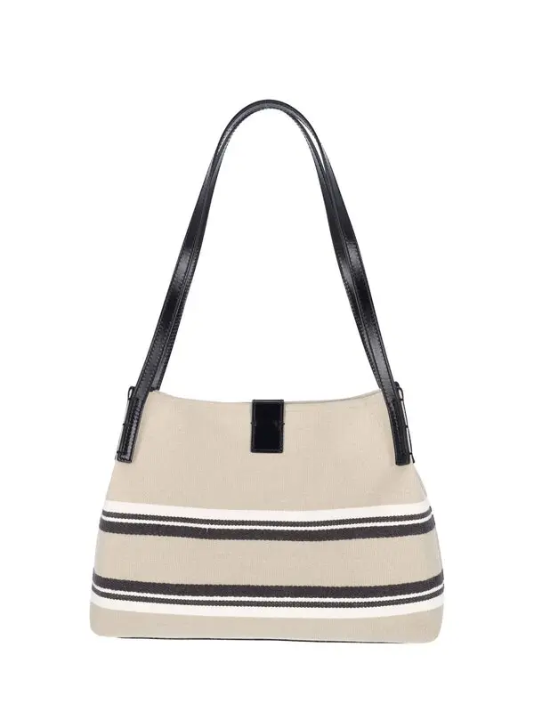 Balmain Release" Cotton Tote Bag - White