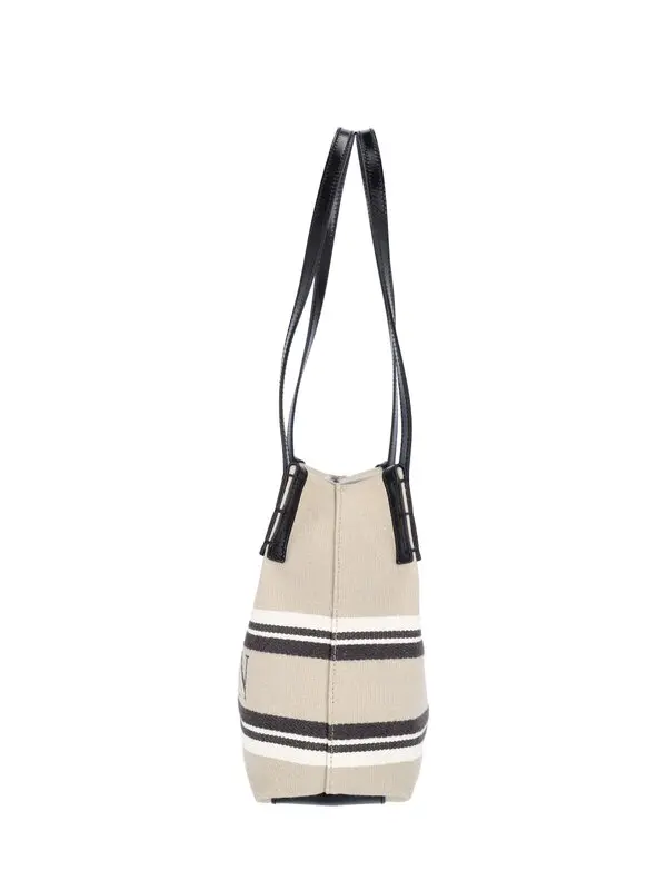 Balmain Release" Cotton Tote Bag - White