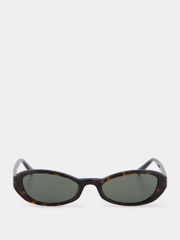 Saint Laurent Havana Sl 871 Cat-eye Sunglasses - Brown