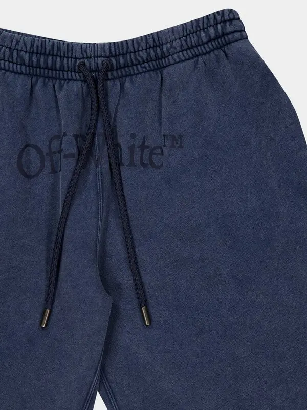 Off-White Bookish Mar Skate Cotton Sweatshorts