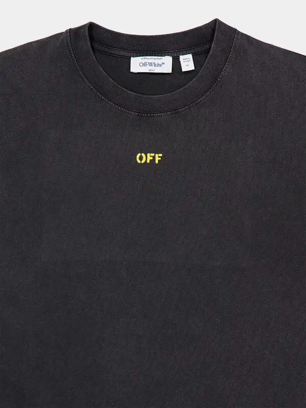 Off-White Fallen Caravaggio Skate Cotton T-shirt