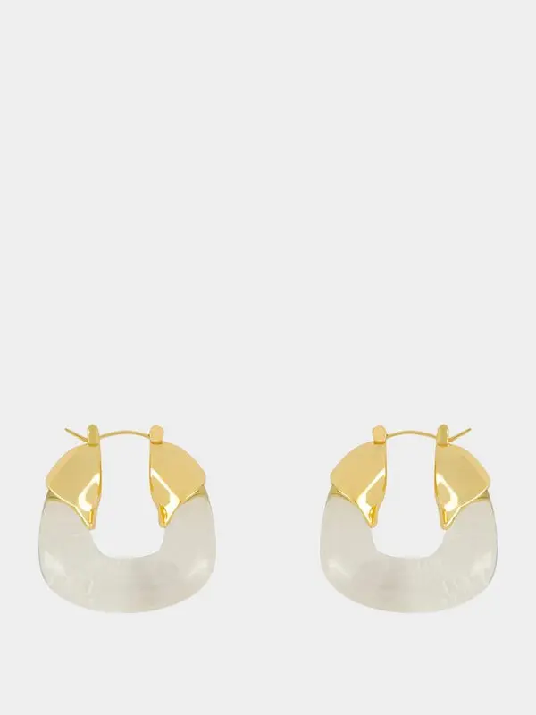 LIZZIE FORTUNATO Organic Hoops