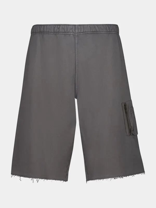 MAISON MARGIELA Cotton Pocket Shorts - Grey