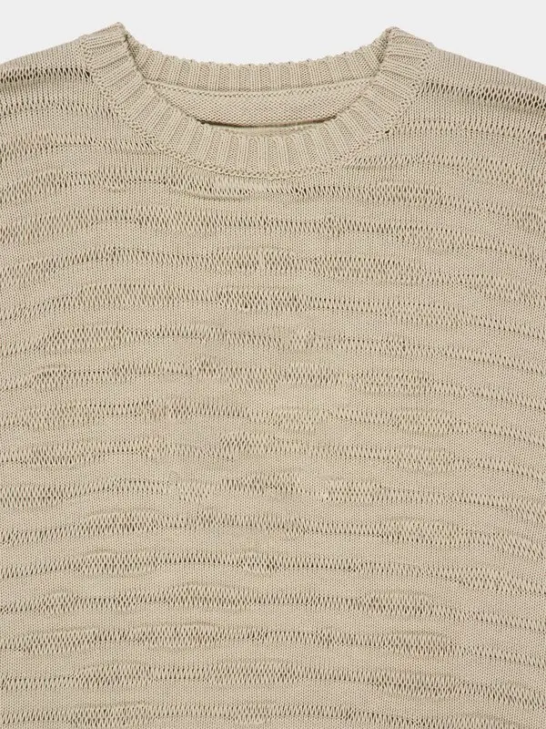 MAISON MARGIELA Cotton Crewneck Knit Jumper