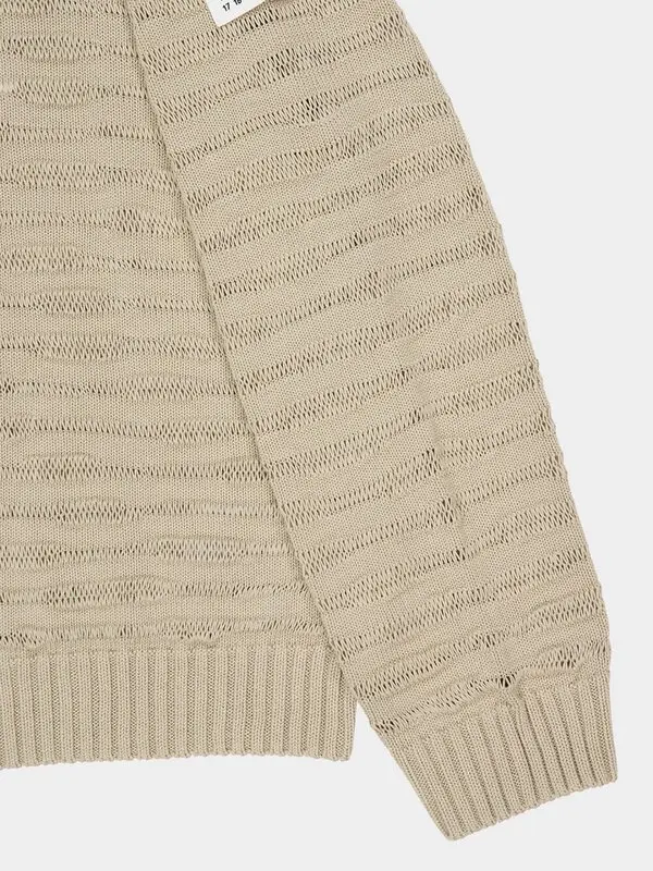 MAISON MARGIELA Cotton Crewneck Knit Jumper