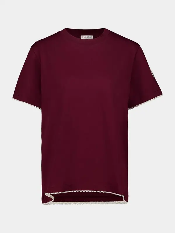 Moncler Medium Cotton T-shirt - Red