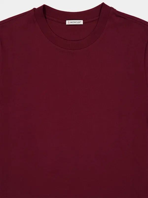 Moncler Cotton T-shirt - Red