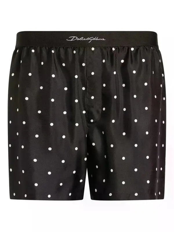 Dolce & Gabbana Polka Dot-print Boxers