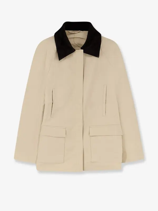 TOTEME Organic Cotton Country Jacket - Beige