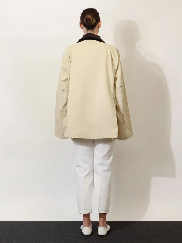 TOTEME Organic Cotton Country Jacket - Beige