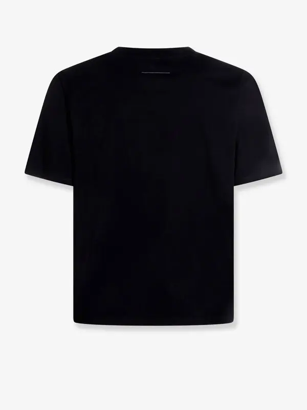 MAISON MARGIELA Cotton T-shirt With Logo Print