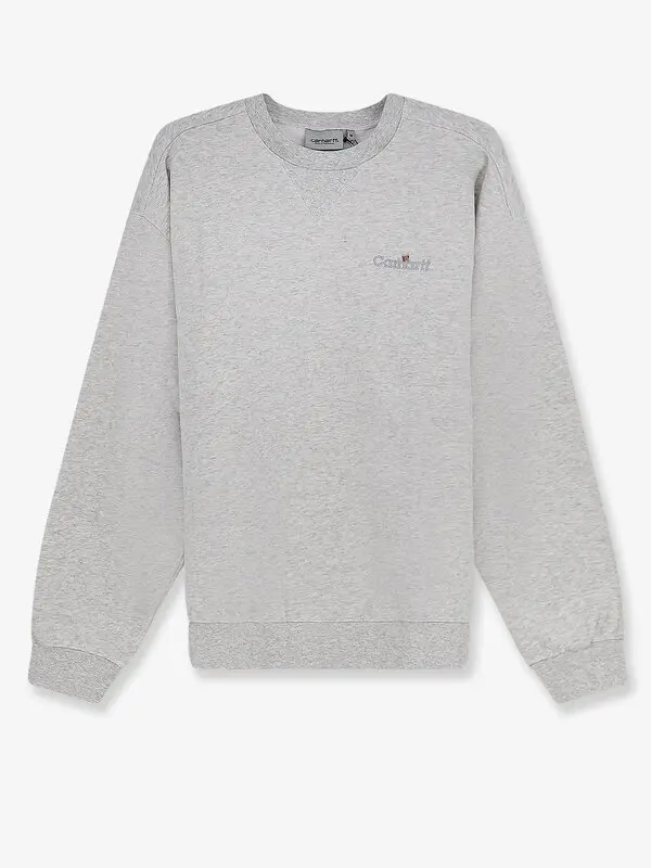 Carhartt Work In Progress Cotton Sweatshirt - Grey