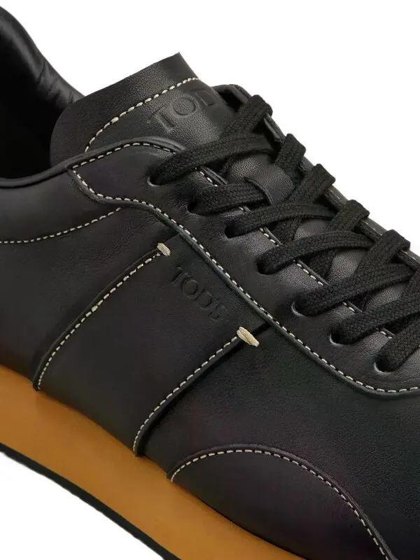 TOD'S Lace-up Sneakers - Black