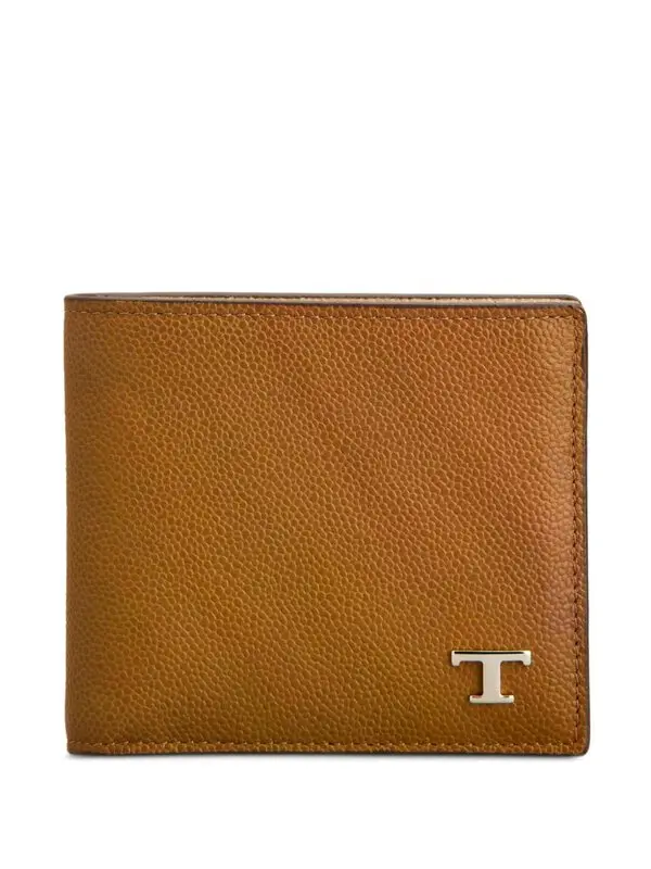 TOD'S Logo-plaque Wallet - Brown