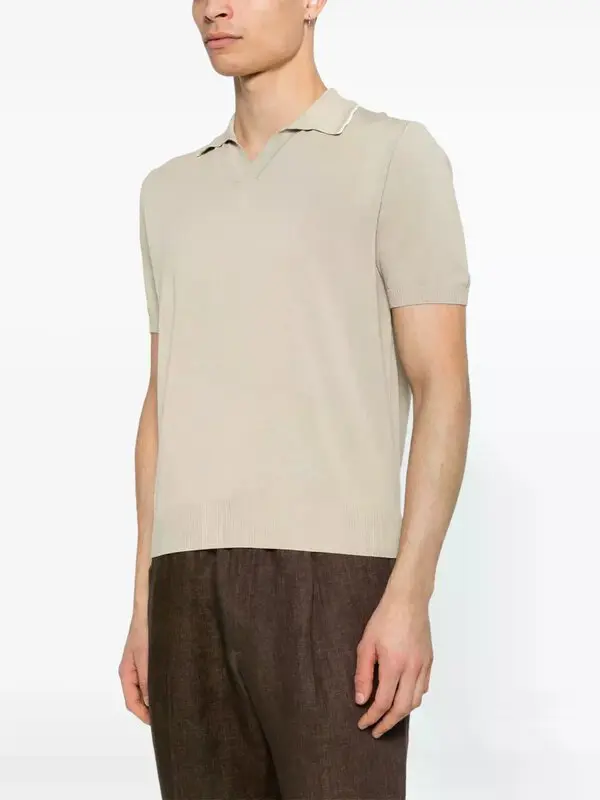 Canali V-neck T-shirt